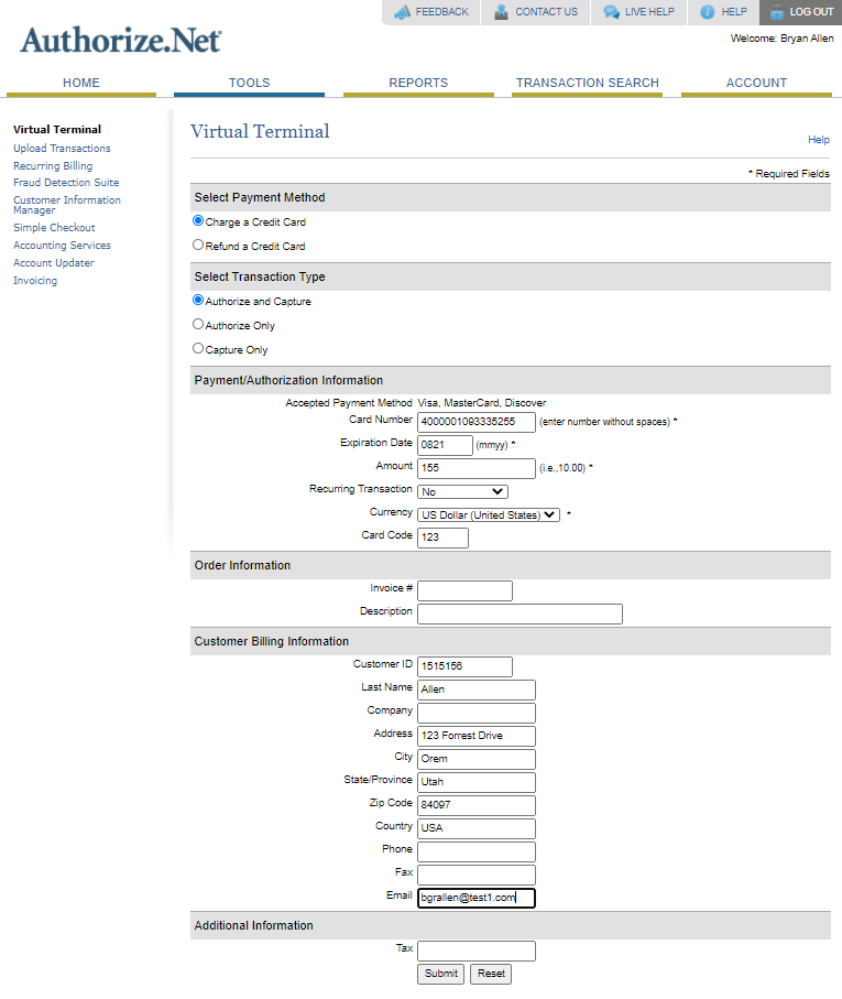 E-check Payments | Authorize.net